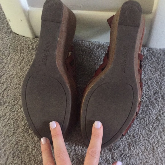 Nine West | Shoes | Nine West Laser Cut Wedges | Poshmark